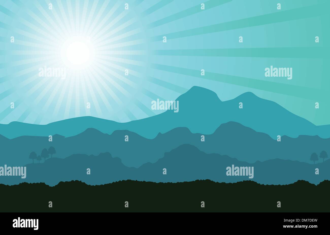 Representing mountains Stock Vector Images - Alamy