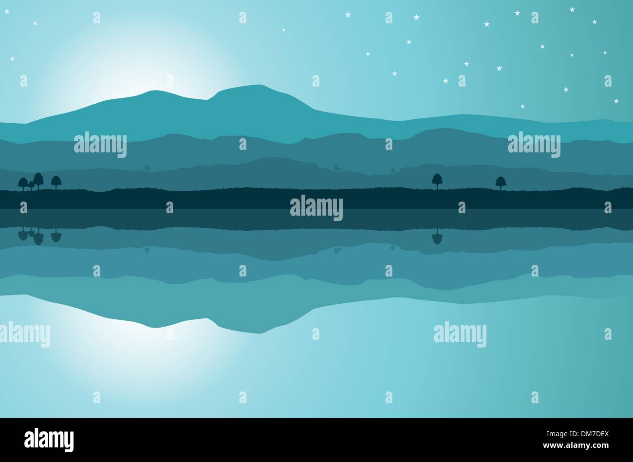 Next to the lake Stock Vector Images - Alamy