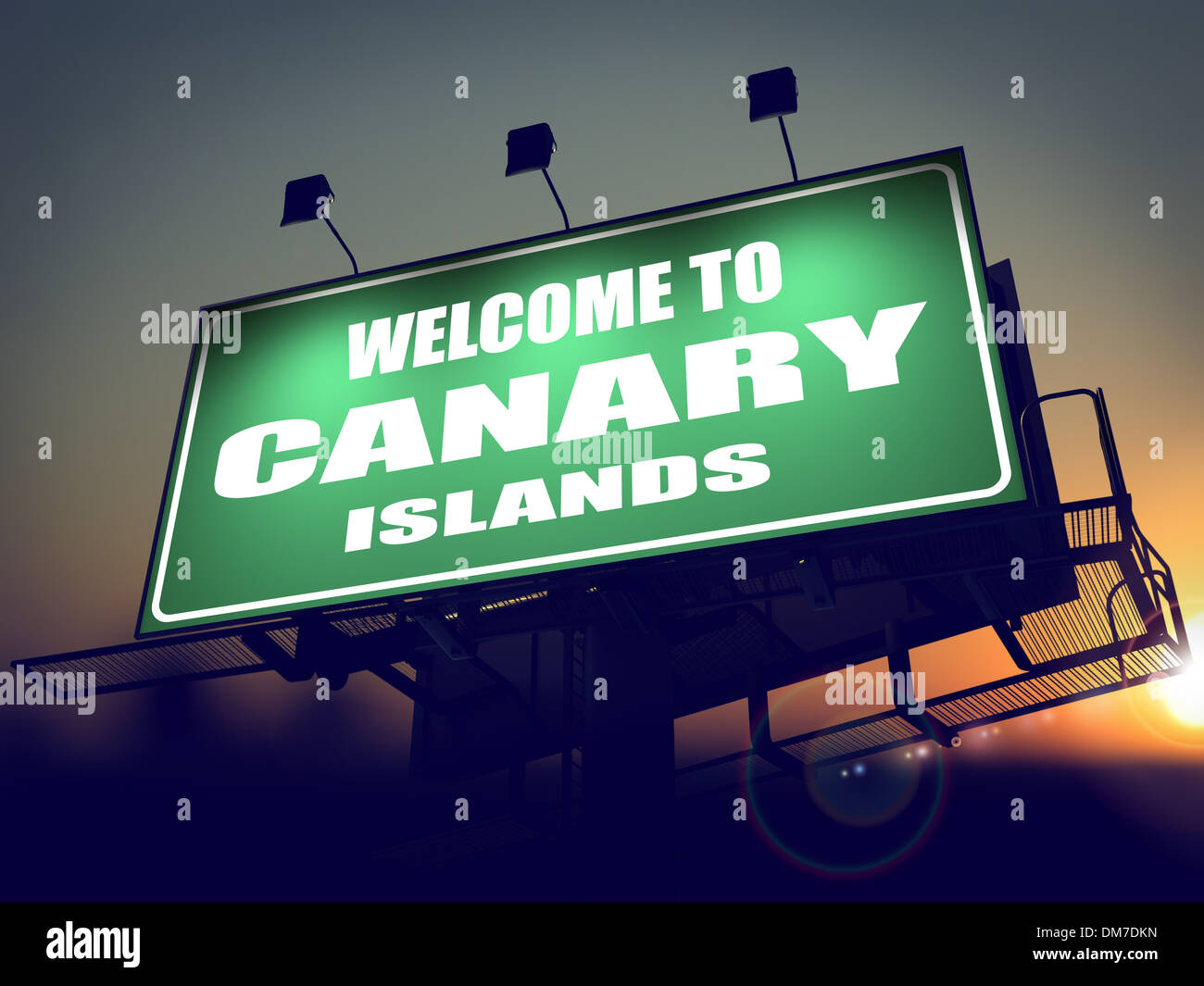 Welcome to canary islands hi-res stock photography and images - Alamy