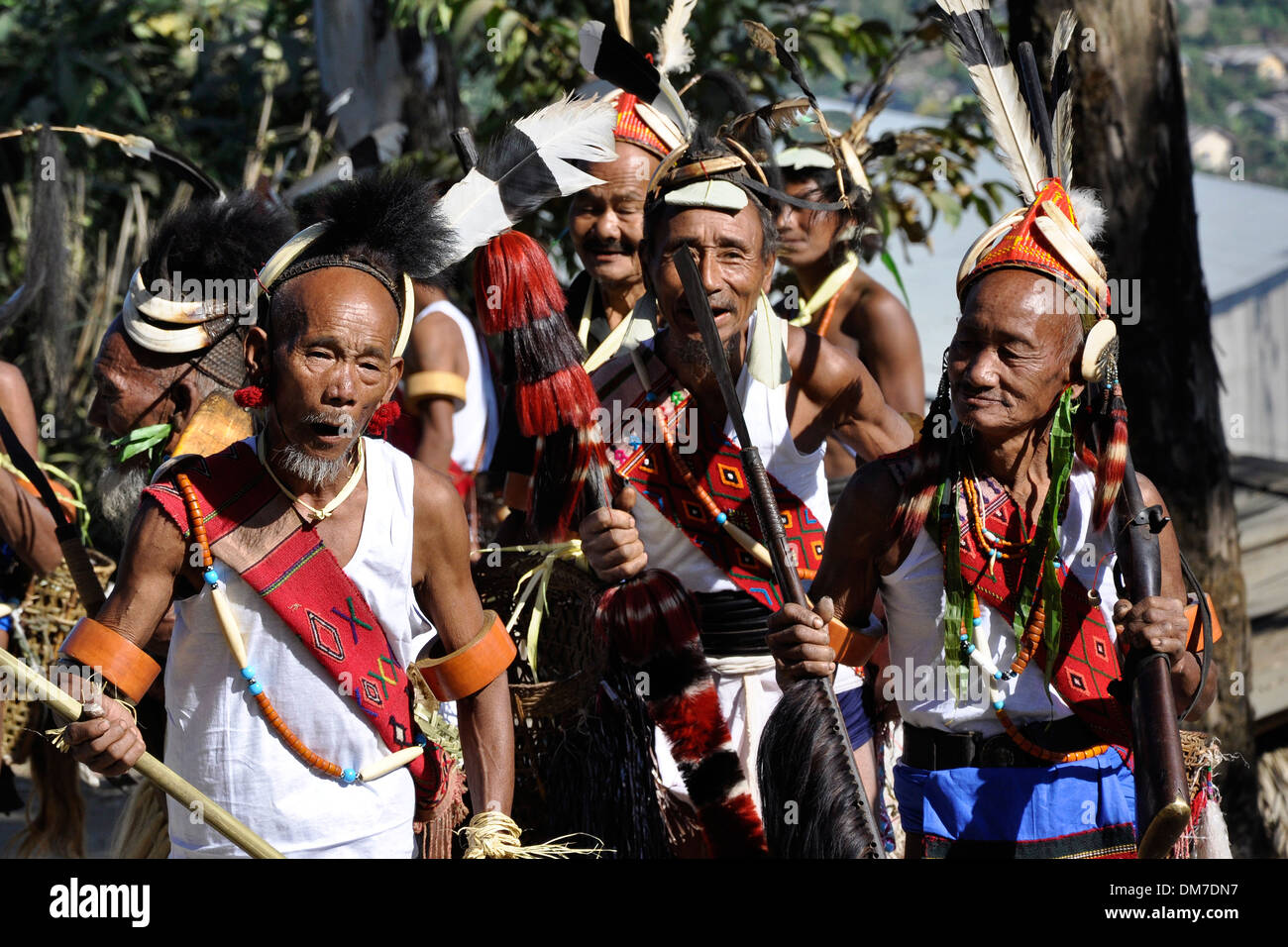 India, Arunachal Pradesh, Tirap region, Chalo Loku festival Stock Photo ...