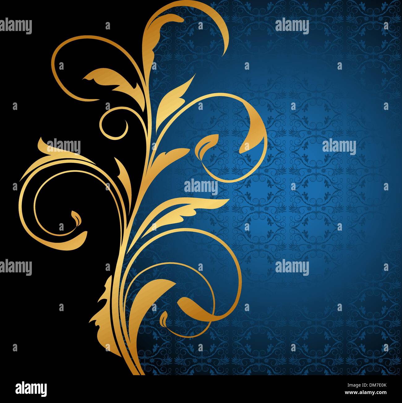 Illustration floral background card Stock Vector Image & Art - Alamy