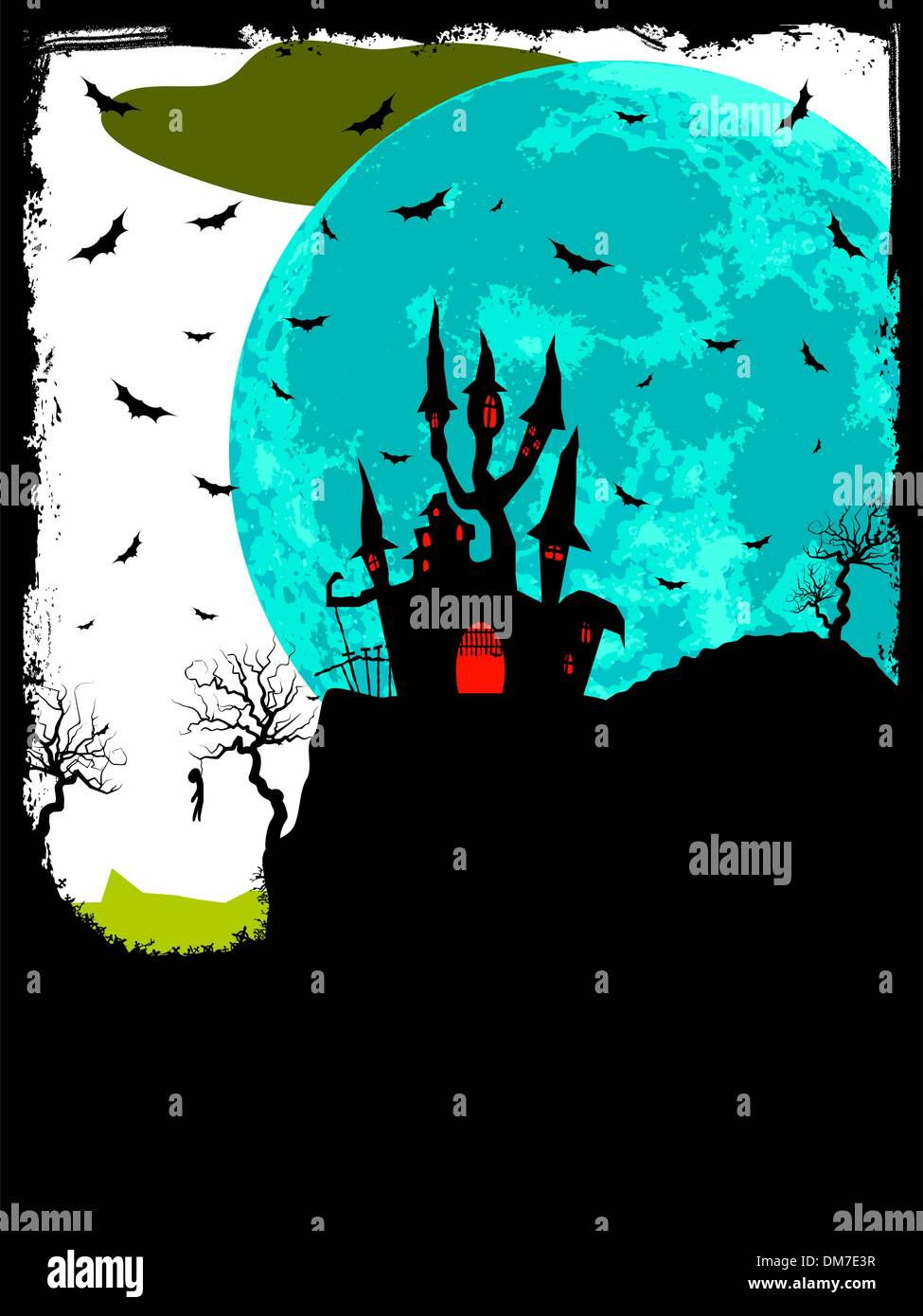 Festive halloween decor ghost Stock Vector Images - Alamy