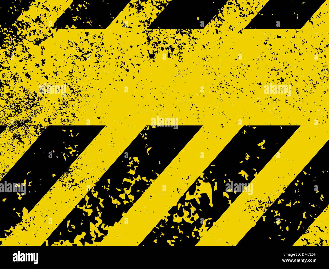A grungy and worn hazard stripes texture. EPS 8 Stock Vector Image ...