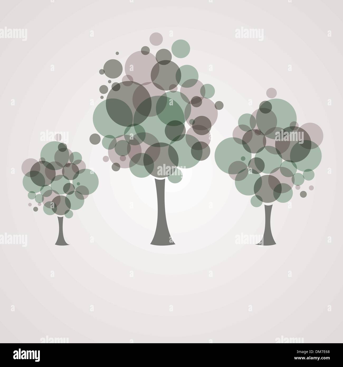 Abstract tree. Vector illustration Stock Vector Image & Art - Alamy