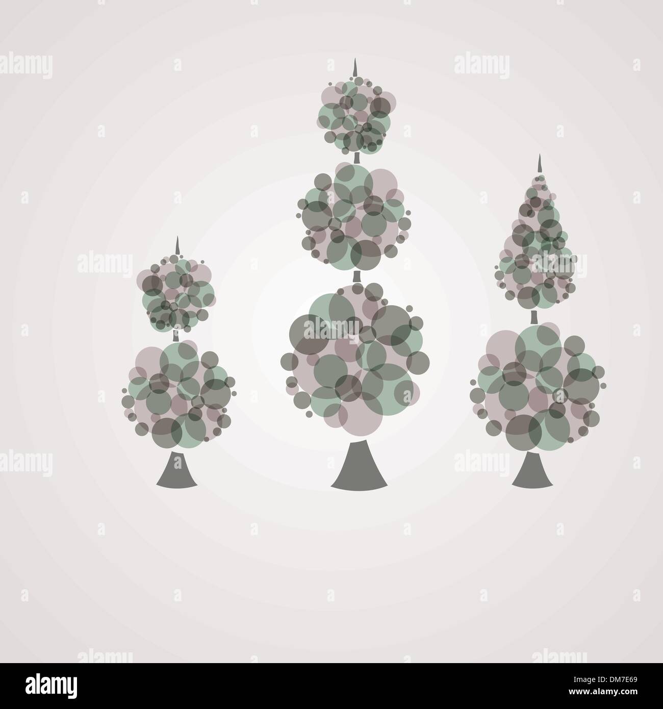 Abstract tree. Vector illustration Stock Vector Image & Art - Alamy