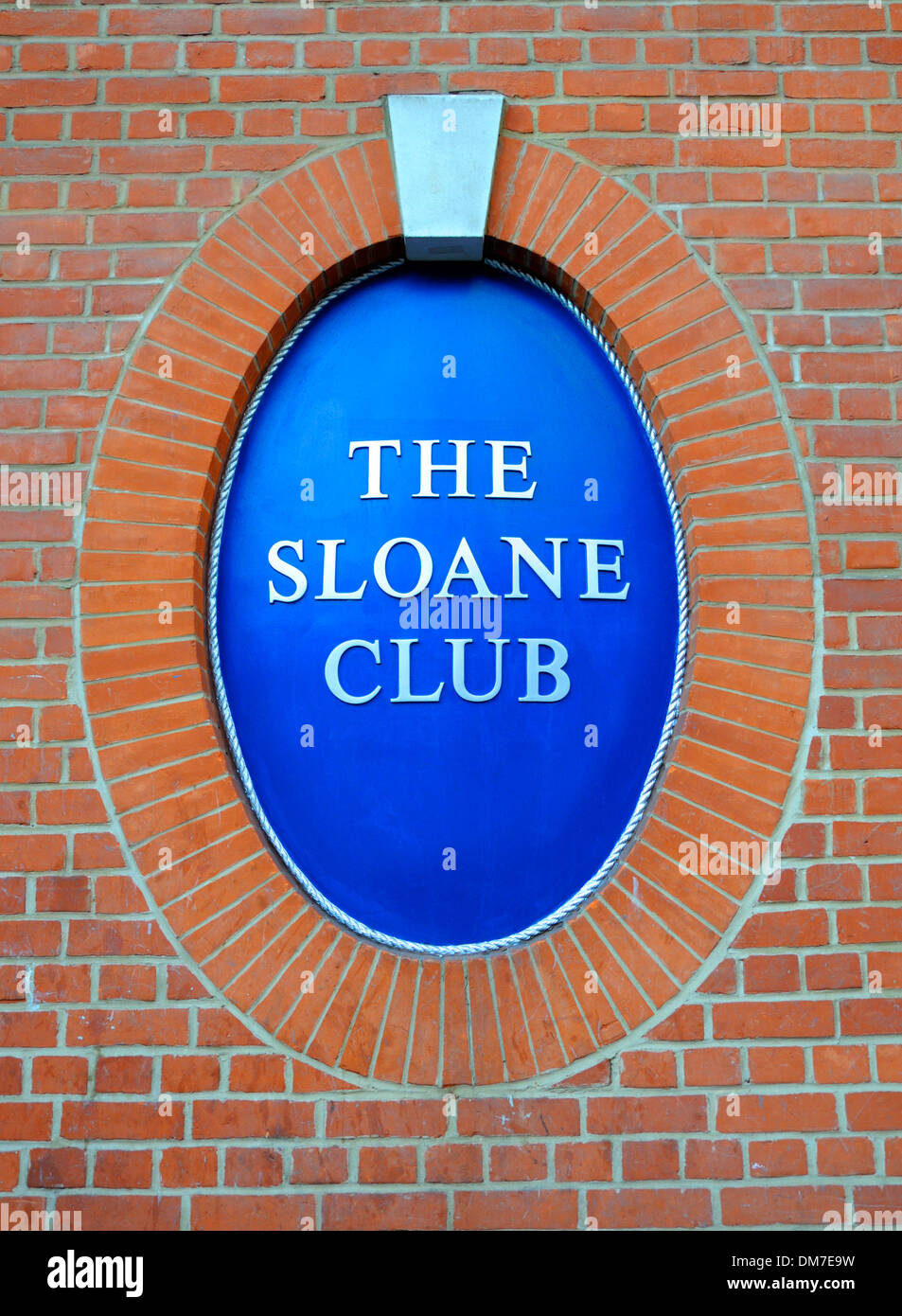 London, England, UK. The Sloane Club (52 Lower Sloane Street, SW1 Stock ...