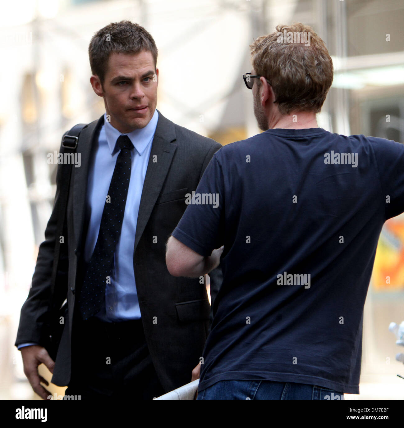 Kenneth Branagh and Chris Pine on set of 'Jack Ryan' film is about Jack ...