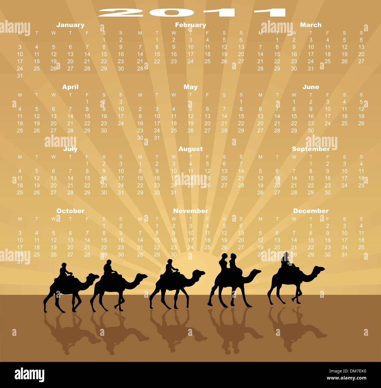 European caravan Stock Vector Images - Alamy