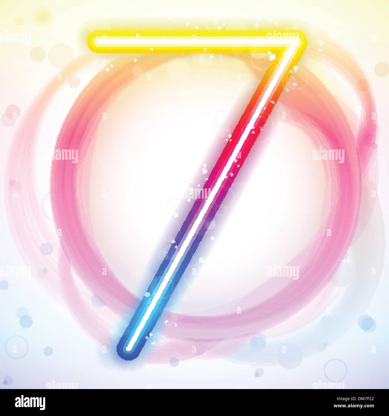 Vector number character in Stock Vector Images - Alamy