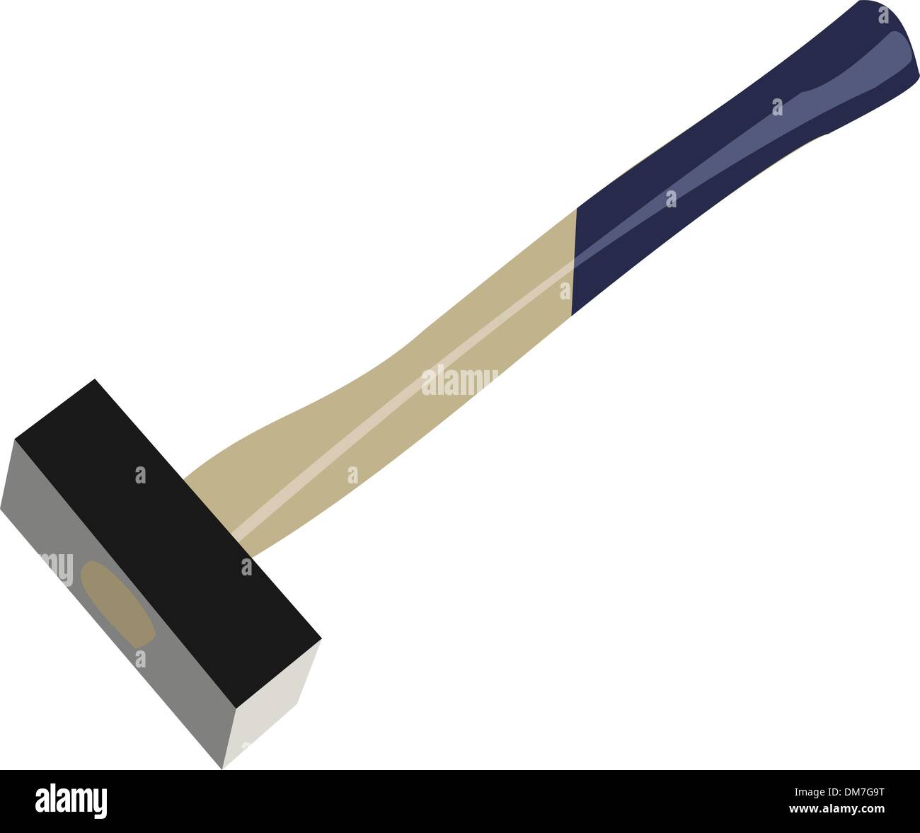 Rubber hammer icon vector vectors hi-res stock photography and images ...