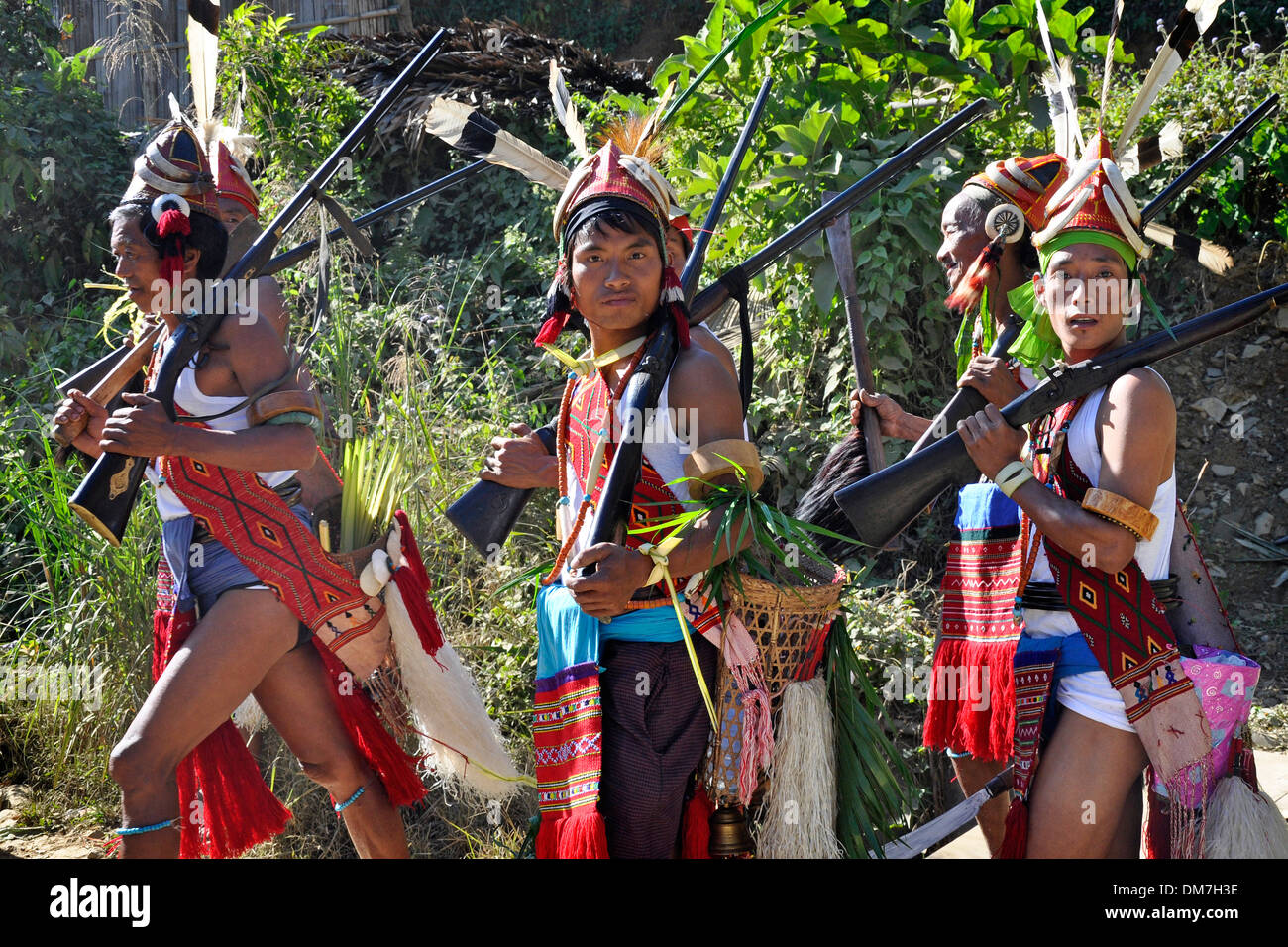 India, Arunachal Pradesh, Tirap region, Nocte tribe, Chalo Loku ...