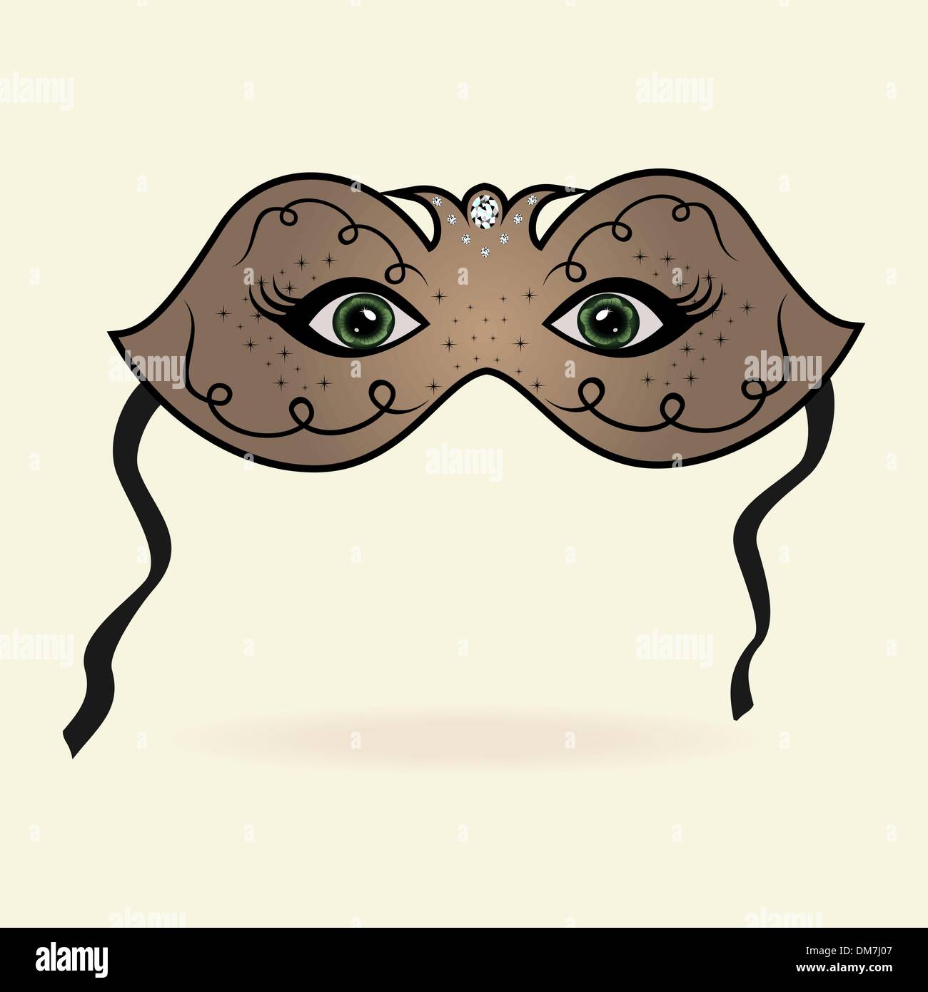 Masked eyes Stock Vector Images - Alamy