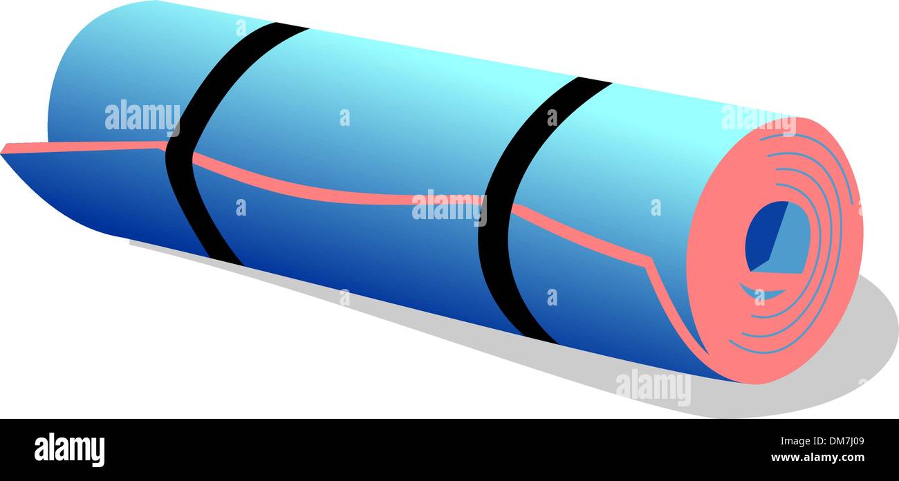 Realistic illustration of spandex mat Stock Vector Image & Art - Alamy