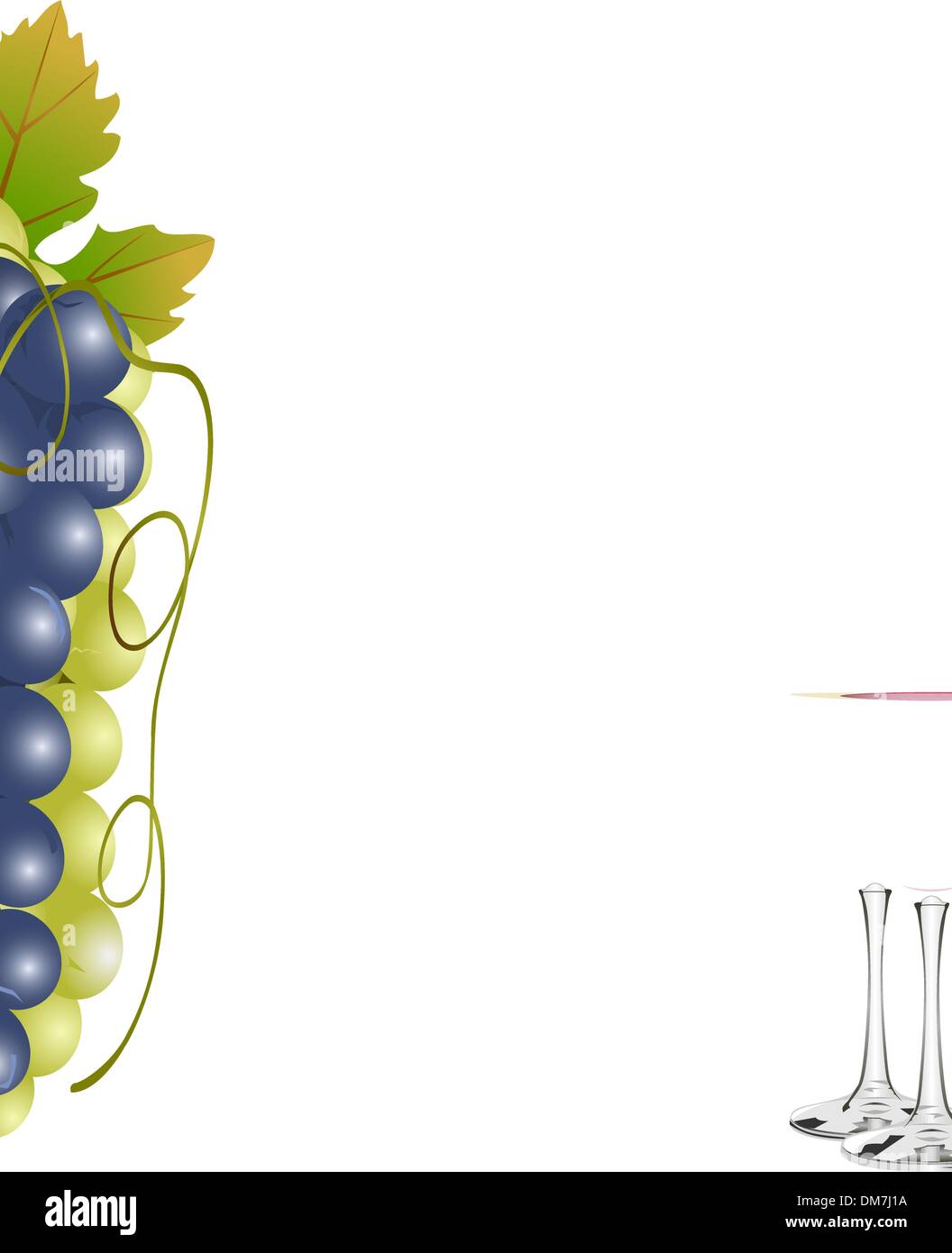 wine card Stock Vector Image & Art - Alamy