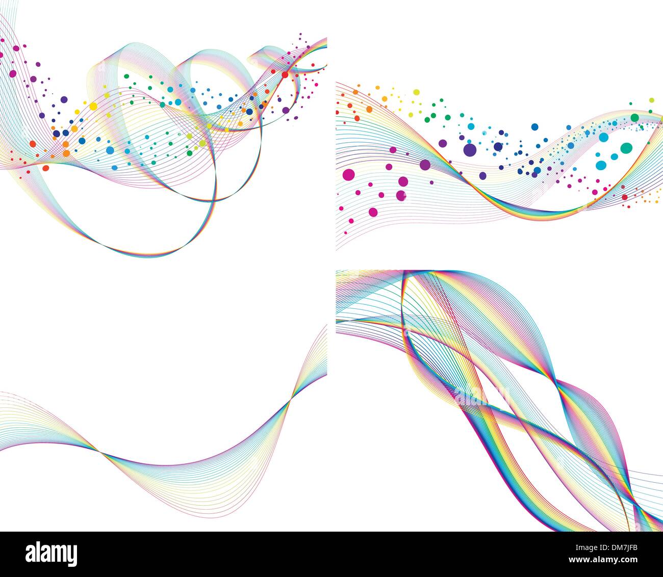 set of colorful lines Stock Vector Image & Art - Alamy