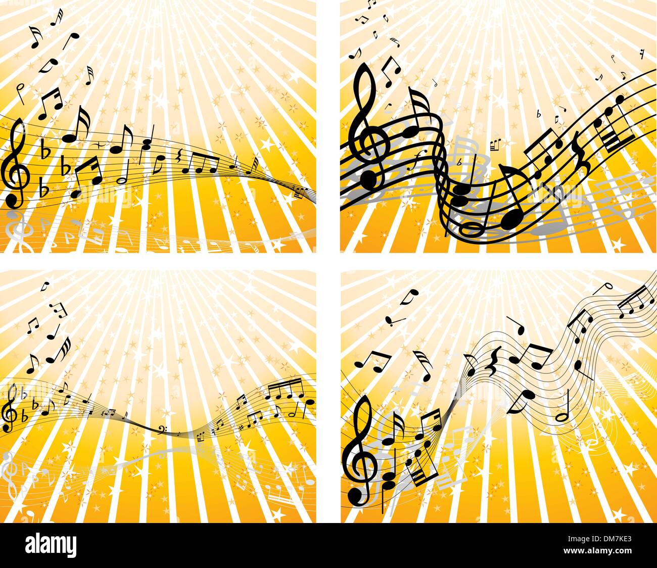 set of notes stuff Stock Vector Image & Art - Alamy