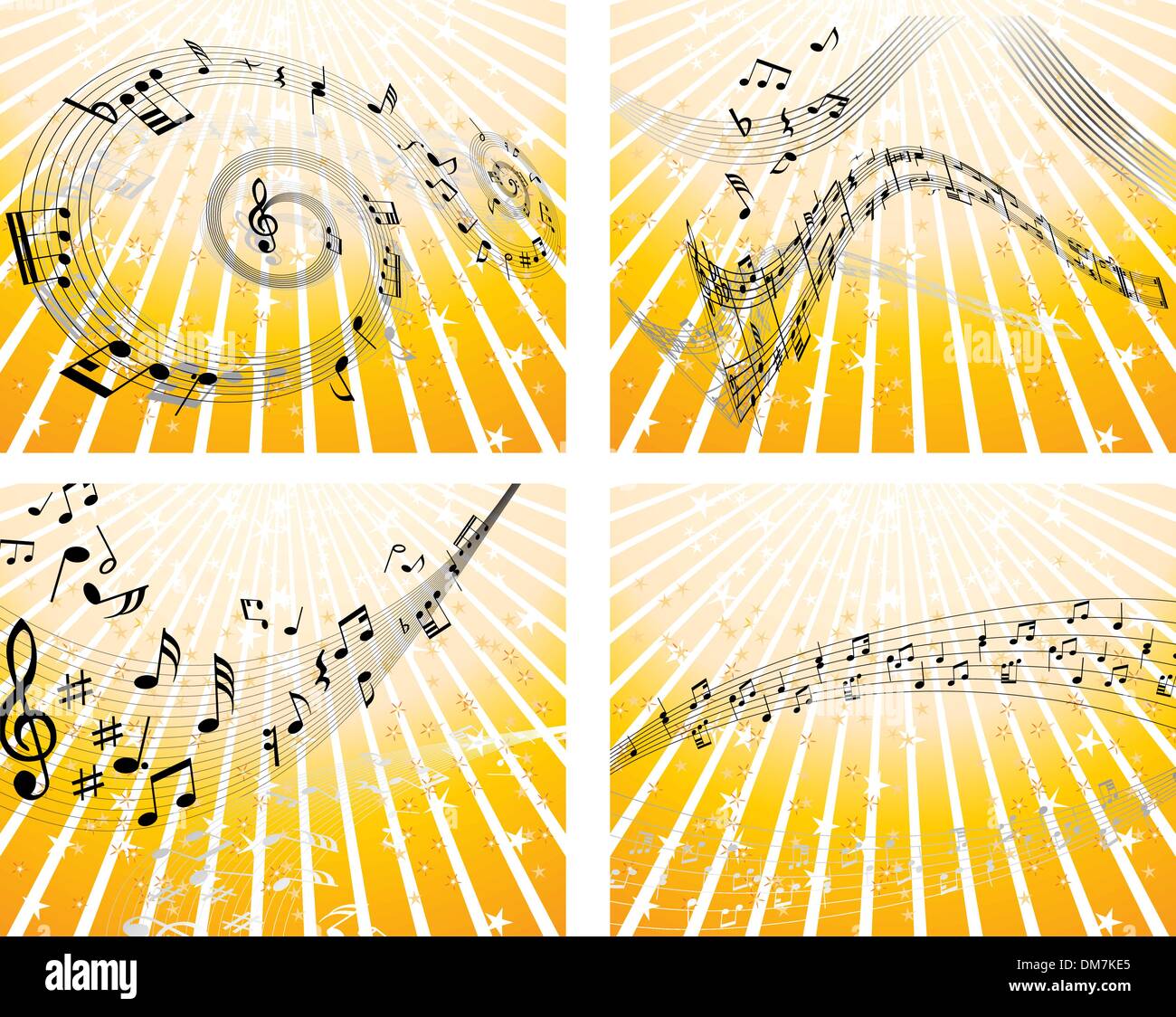 set of notes stuff Stock Vector Image & Art - Alamy