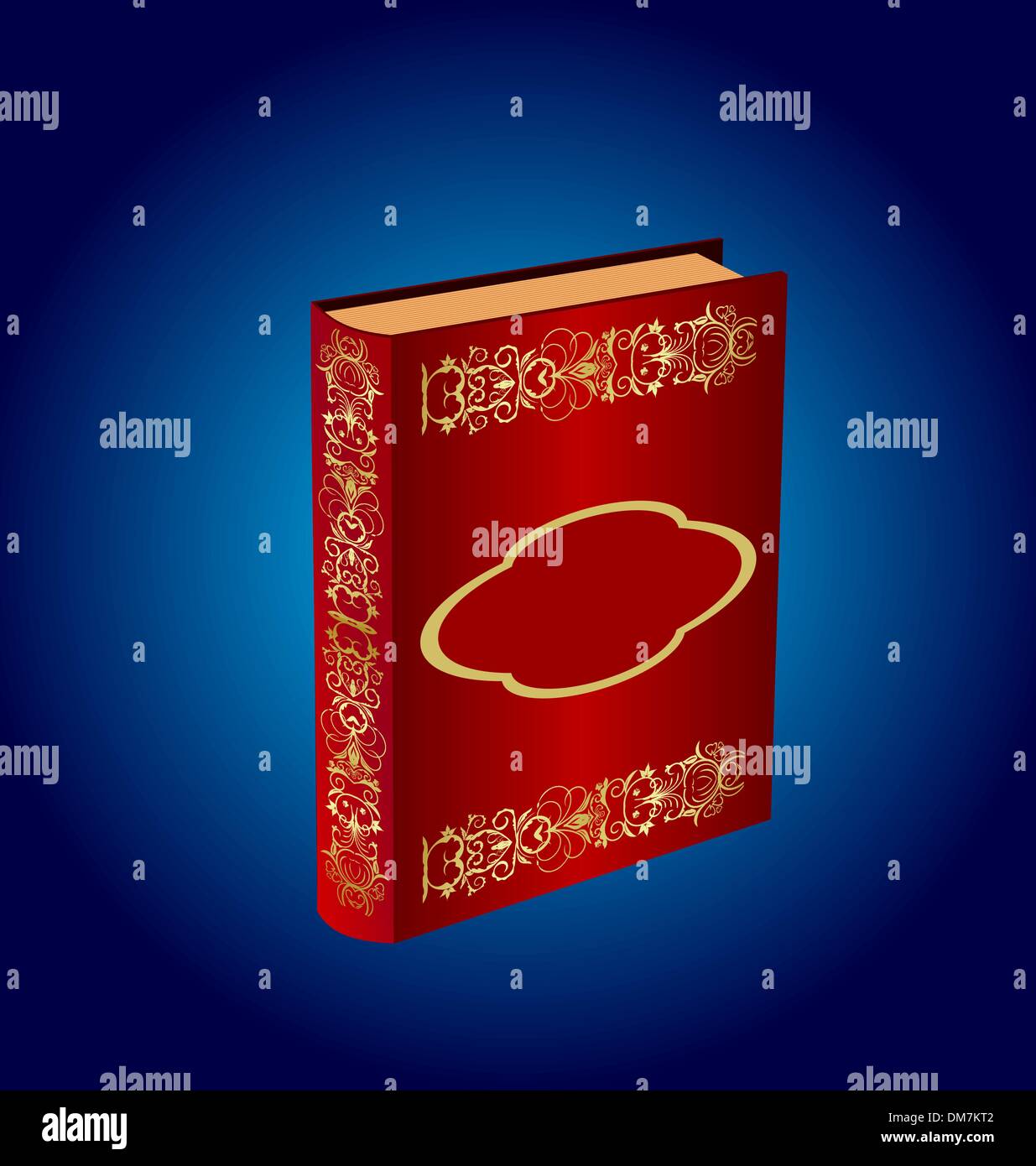 book decorated with an ornament Stock Vector Image & Art - Alamy