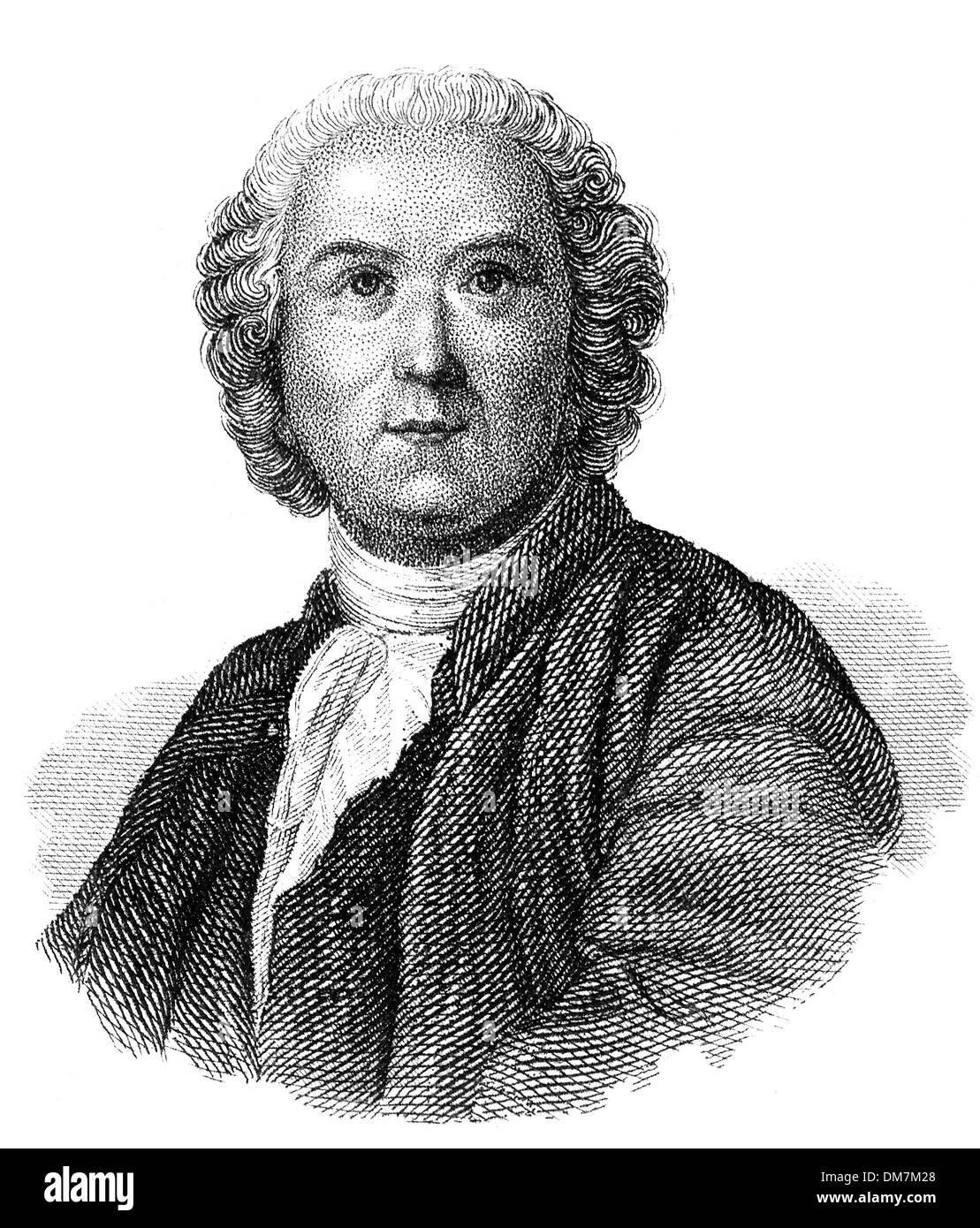 Christoph Willibald Ritter von Gluck, 1714 - 1787, a German composer of ...