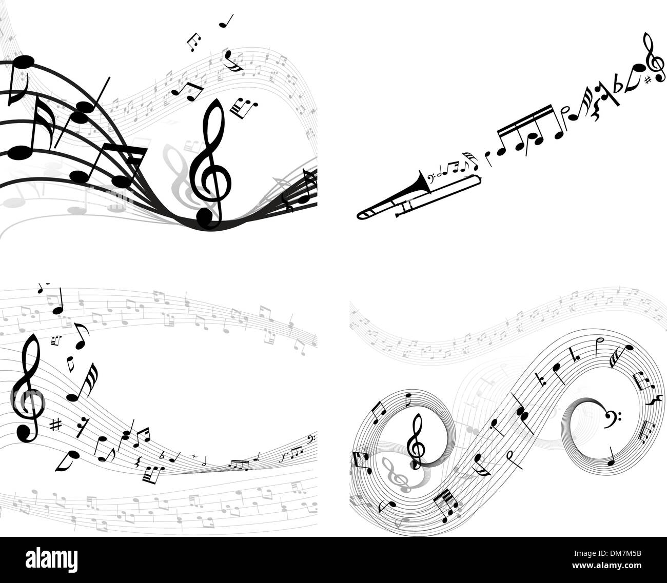 Classical music backgrounds Cut Out Stock Images & Pictures - Alamy