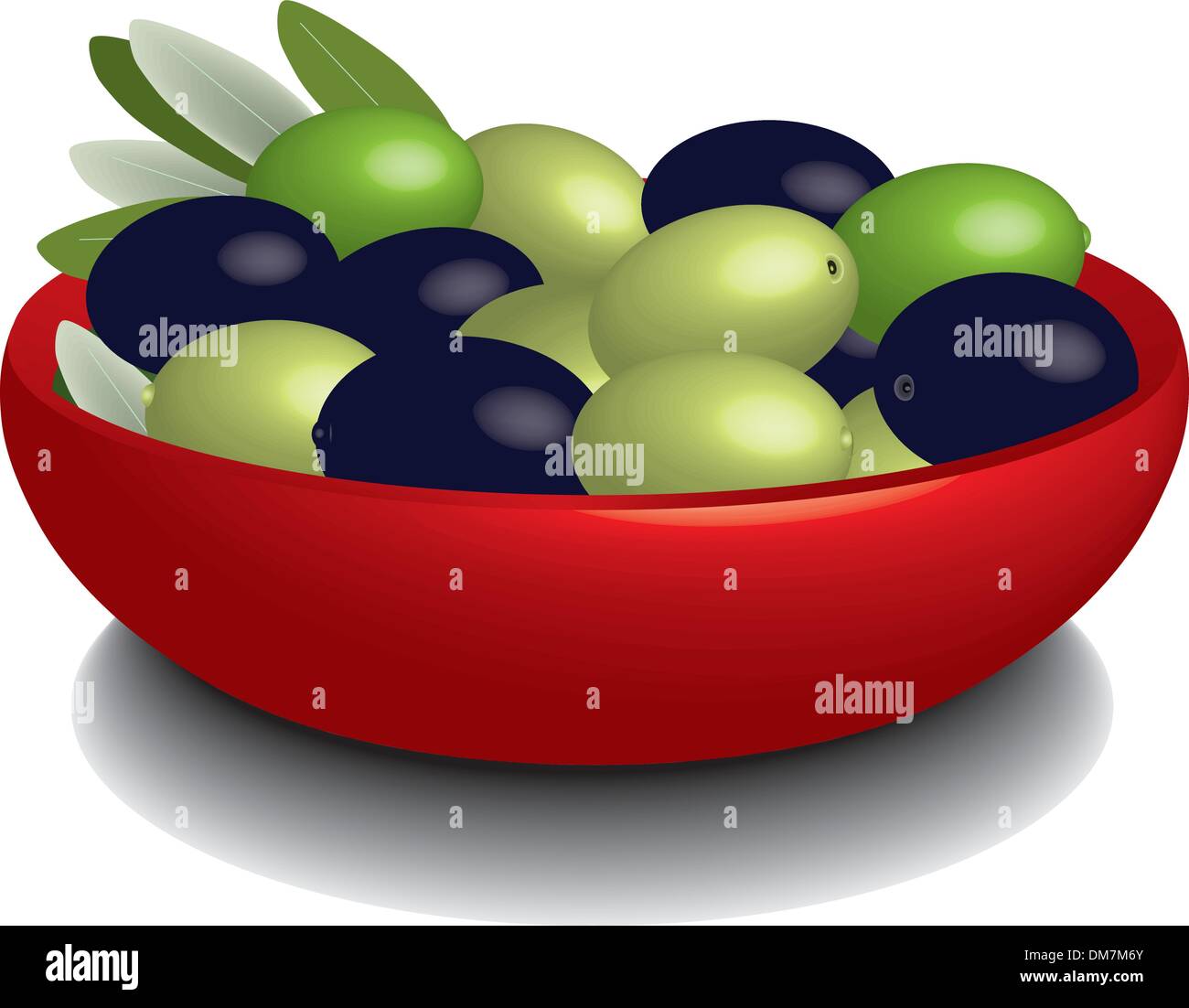 Red bowl vector vectors hi-res stock photography and images - Alamy