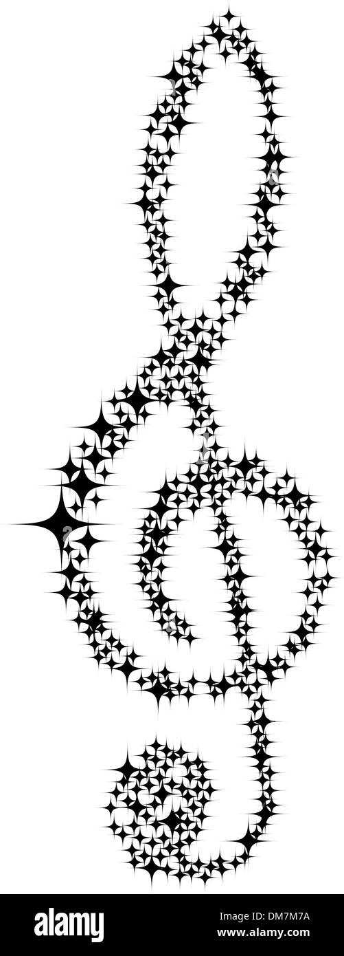 Musical notes vector background in hi-res stock photography and images ...