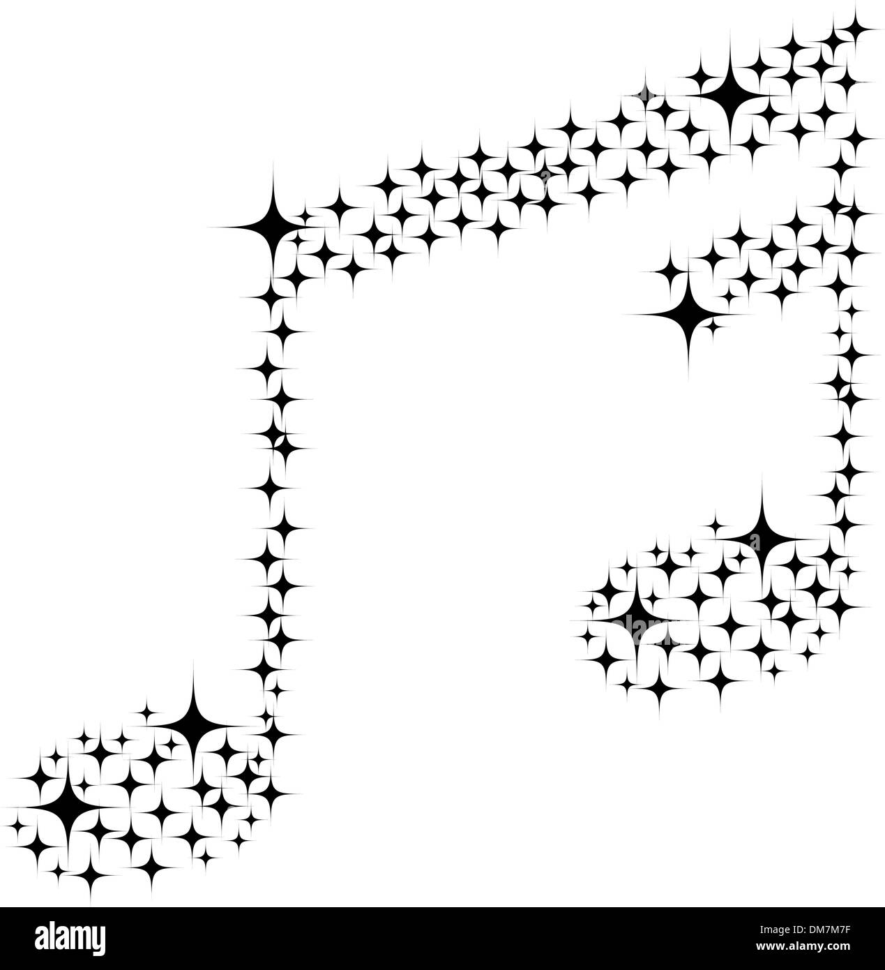 Music note background in Cut Out Stock Images & Pictures - Alamy