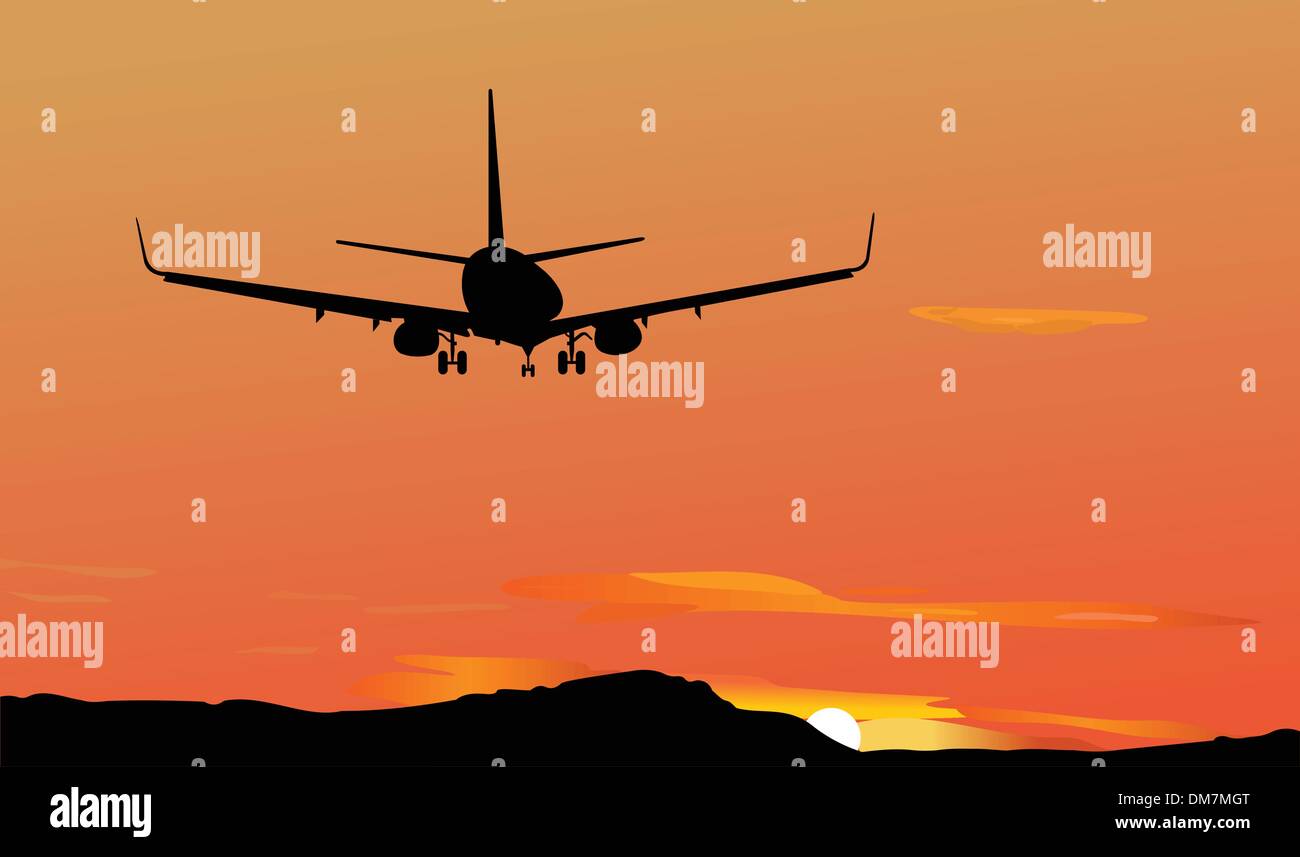 Single engine plane vector hi-res stock photography and images - Alamy