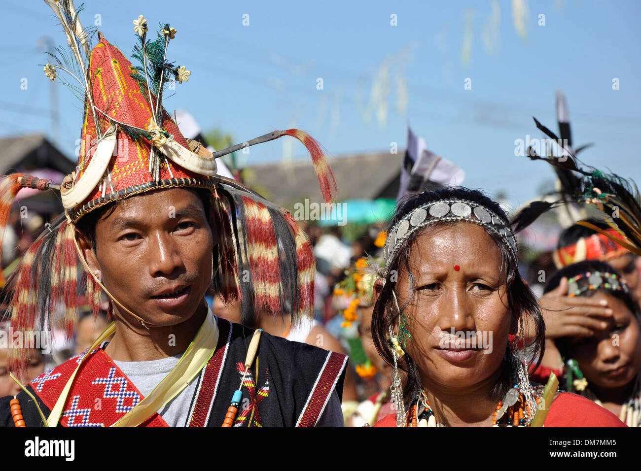 India, Arunachal Pradesh, Tirap region, Nocte tribe, Chalo Loku ...