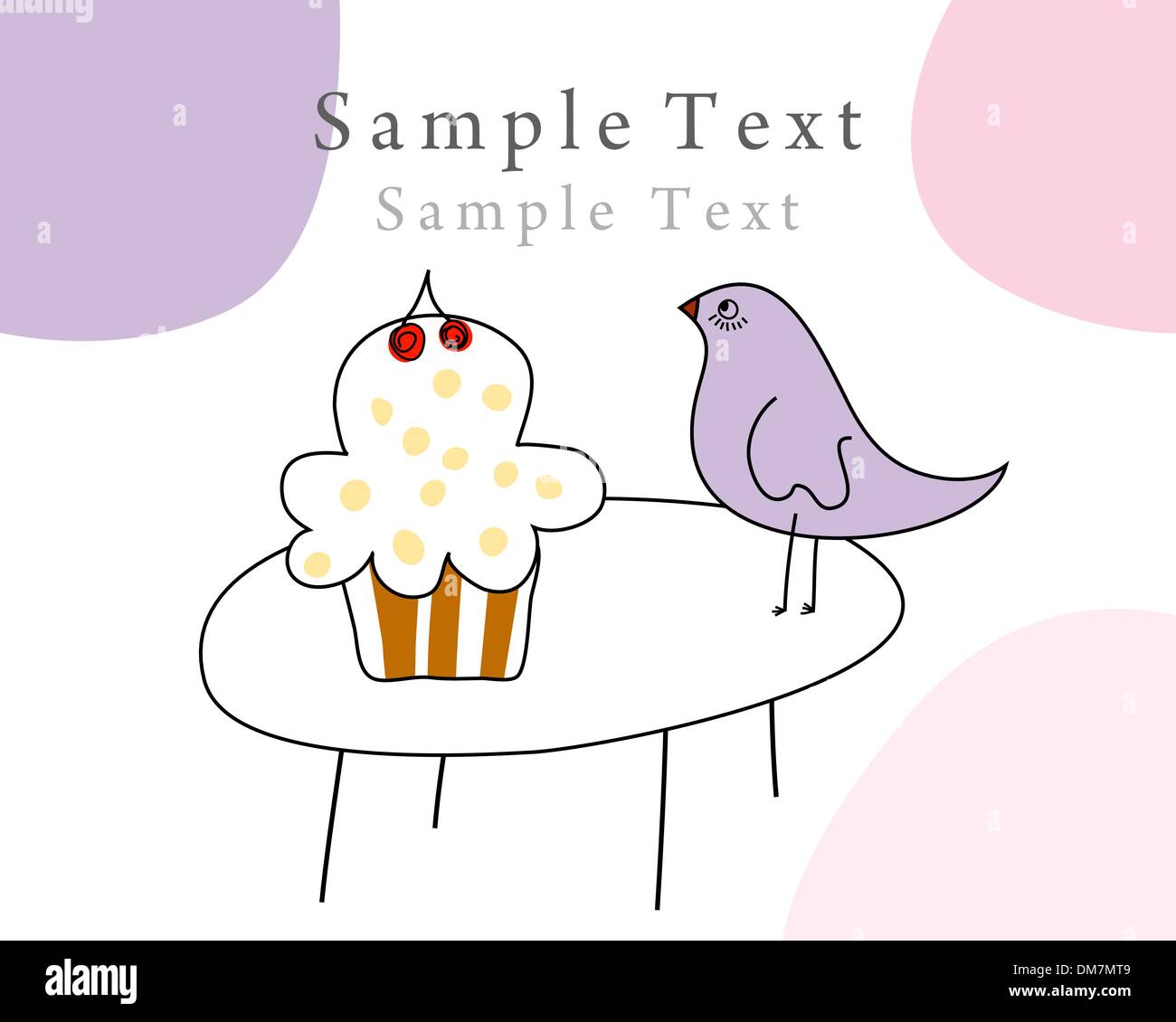 hand drawn card Stock Vector Image & Art - Alamy