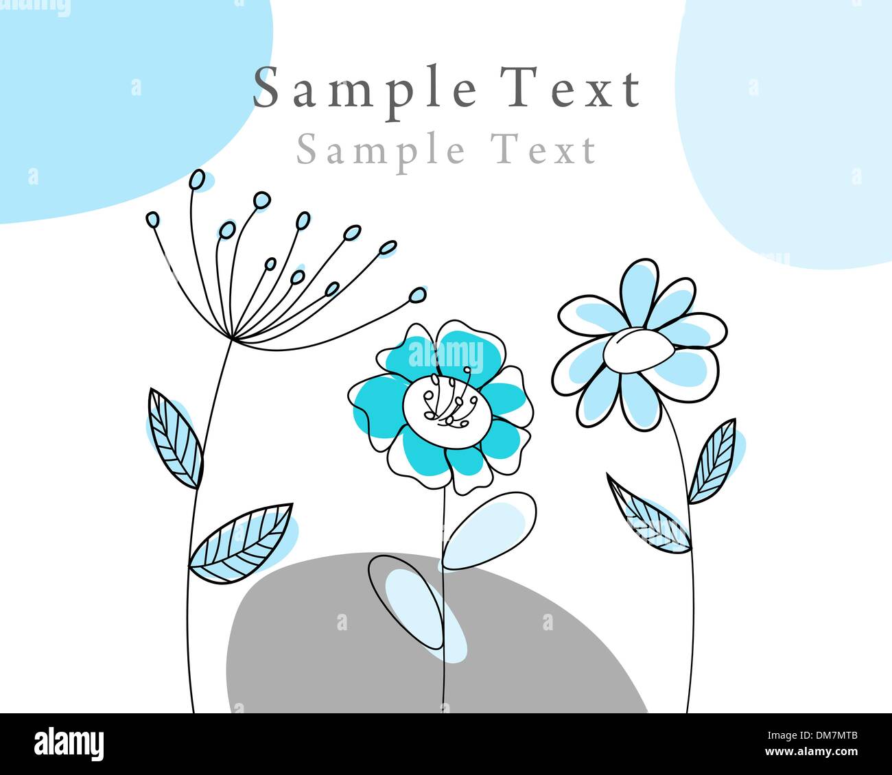 hand drawn card Stock Vector Image & Art - Alamy