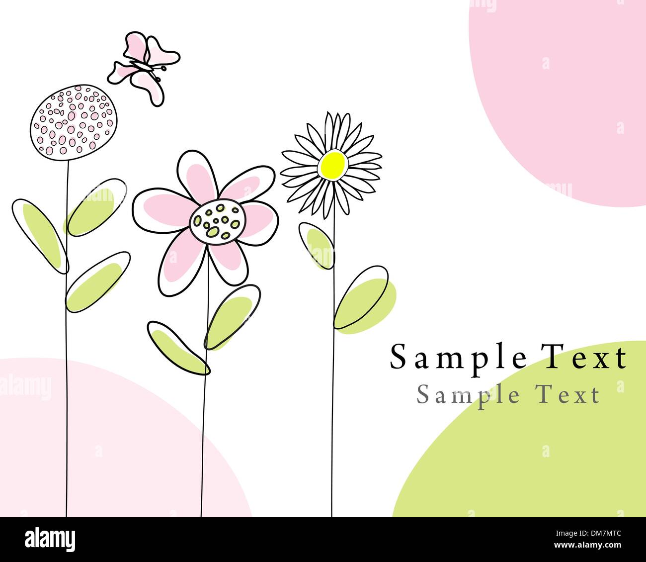 hand drawn card Stock Vector Image & Art - Alamy