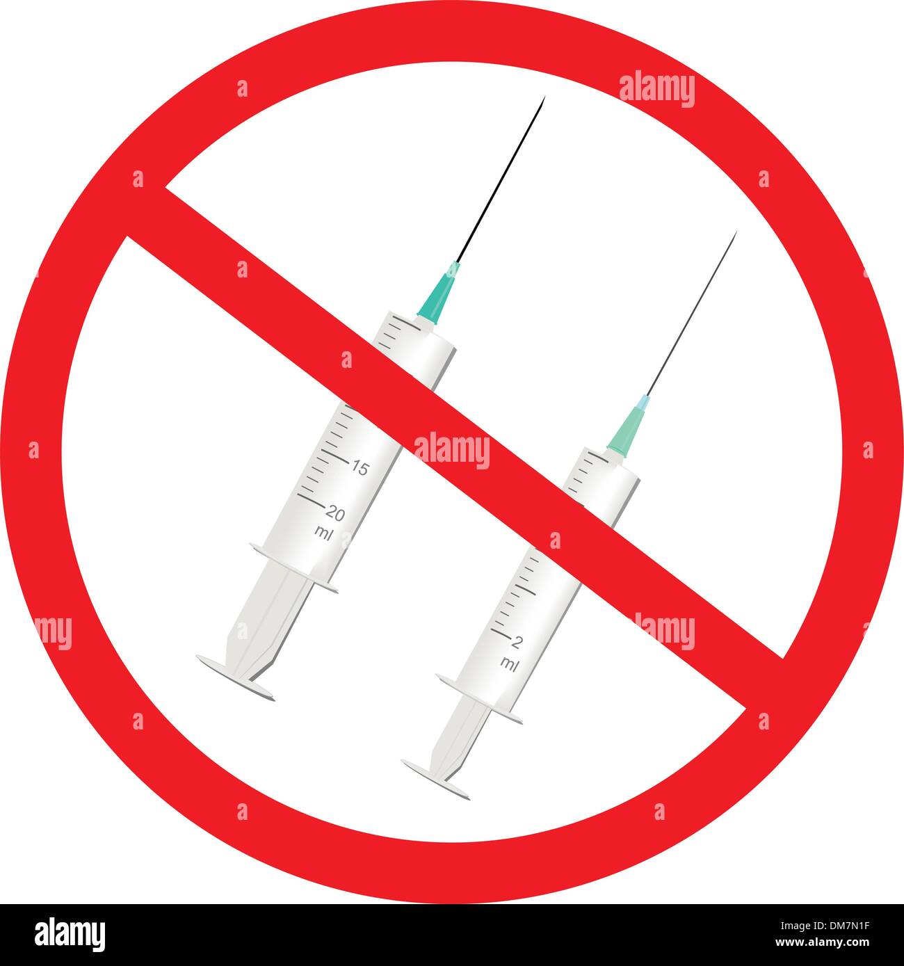 Sign stop drugs Stock Vector Image & Art - Alamy