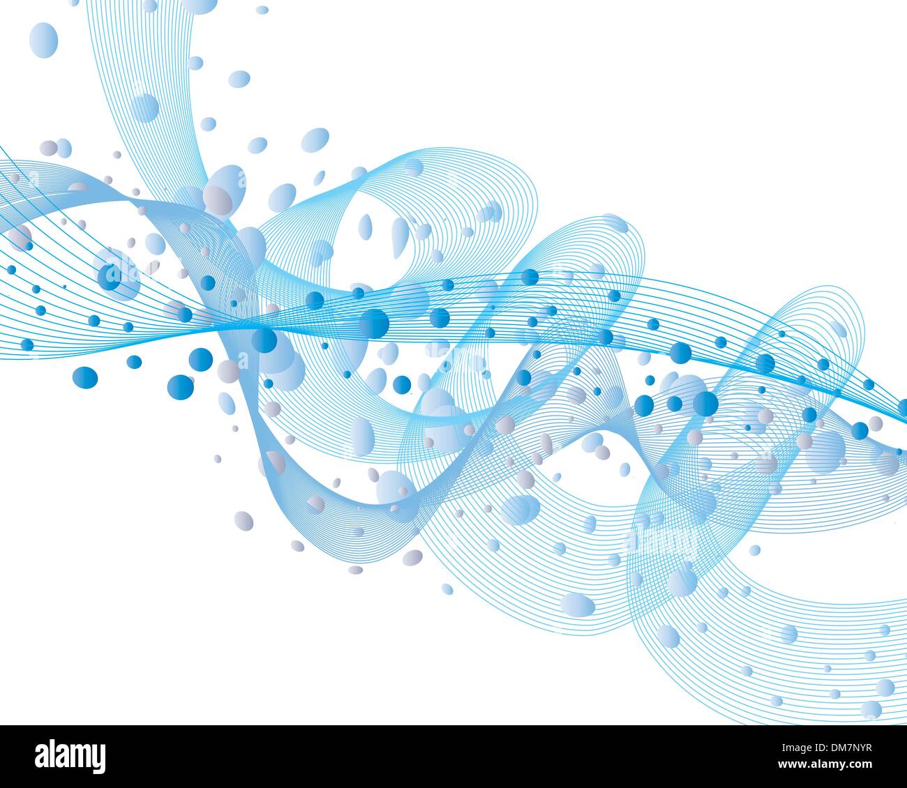 wave and bubbles Stock Vector Image & Art - Alamy