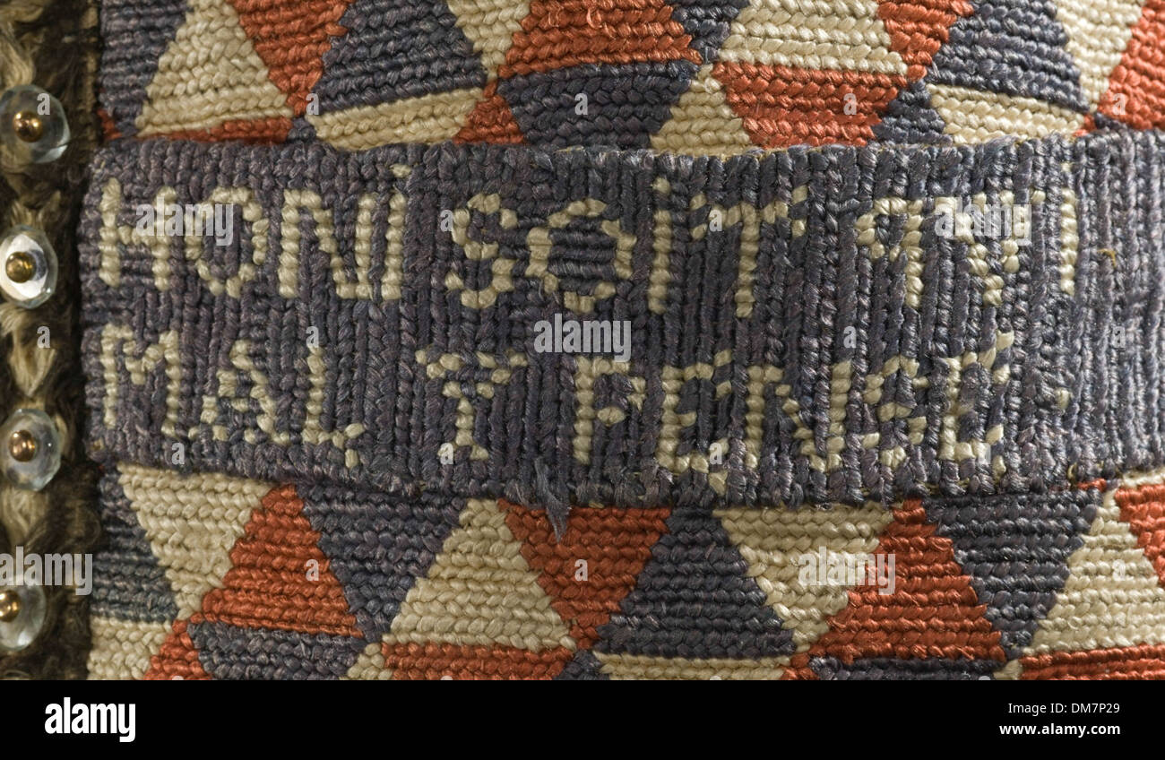 This man’s vest showcases intricate textile design and craftsmanship ...