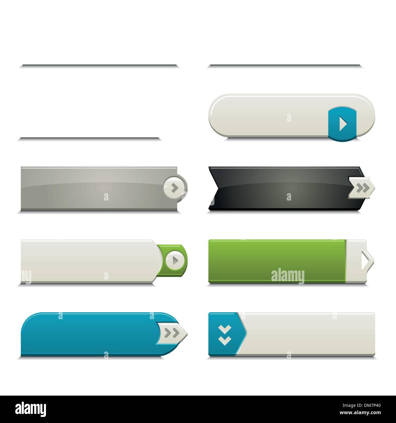 Action buttons Cut Out Stock Images & Pictures - Alamy