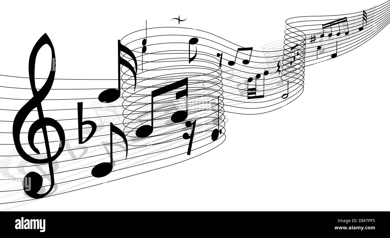 Musical notes stuff Stock Vector Image & Art - Alamy