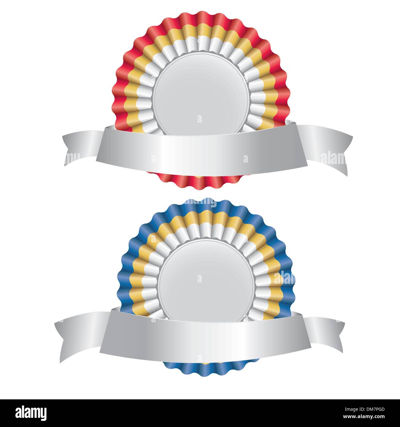 Stock Vector Illustration: set of four colourful ribbon. vector ...