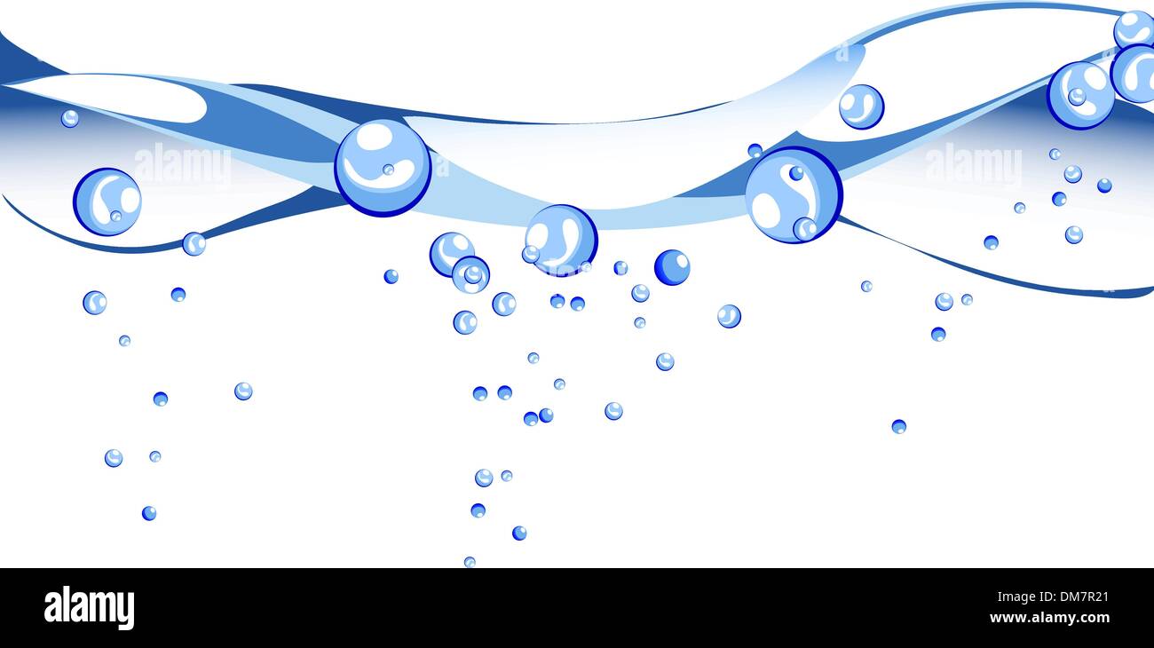water and bubbles Stock Vector Image & Art - Alamy