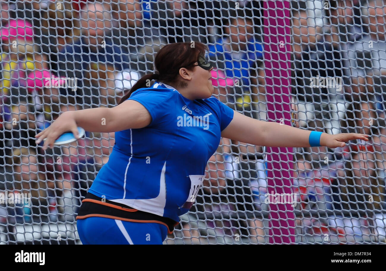 Assunta Legante (ITA) London 2012 Paralympic Games - Women's discus ...