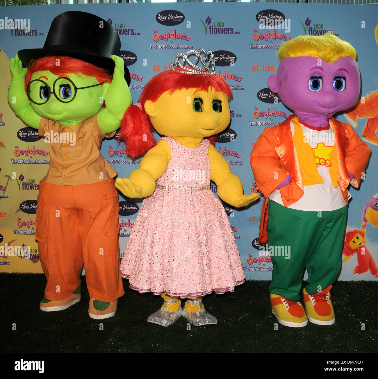 Goobie Zoozie and Toofie at film premiere of 'The Oogieloves in Big ...