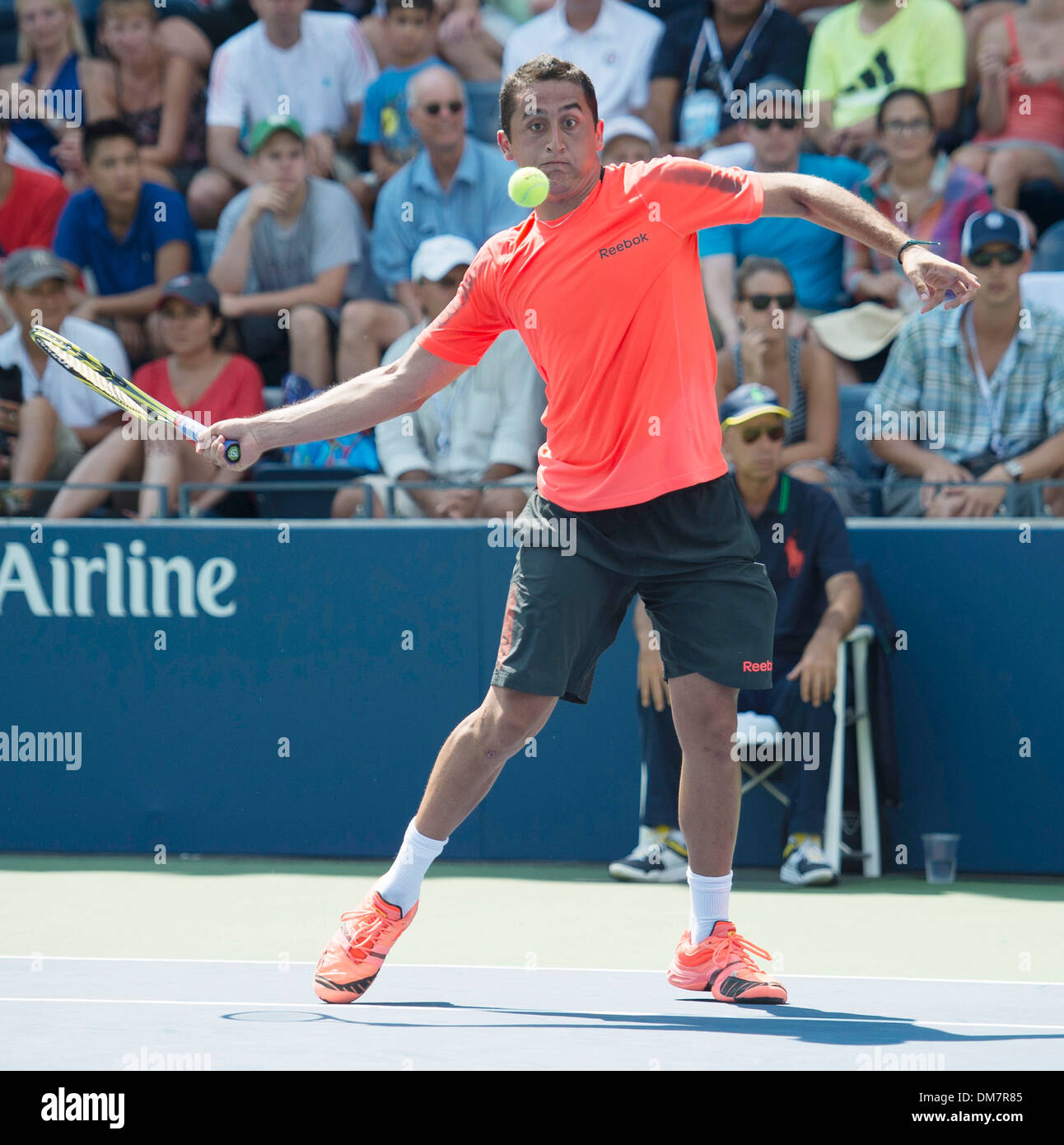 Nicolas Almagro US Open 2012 Men's Match - Nicolas Almagro v Jack Sock ...