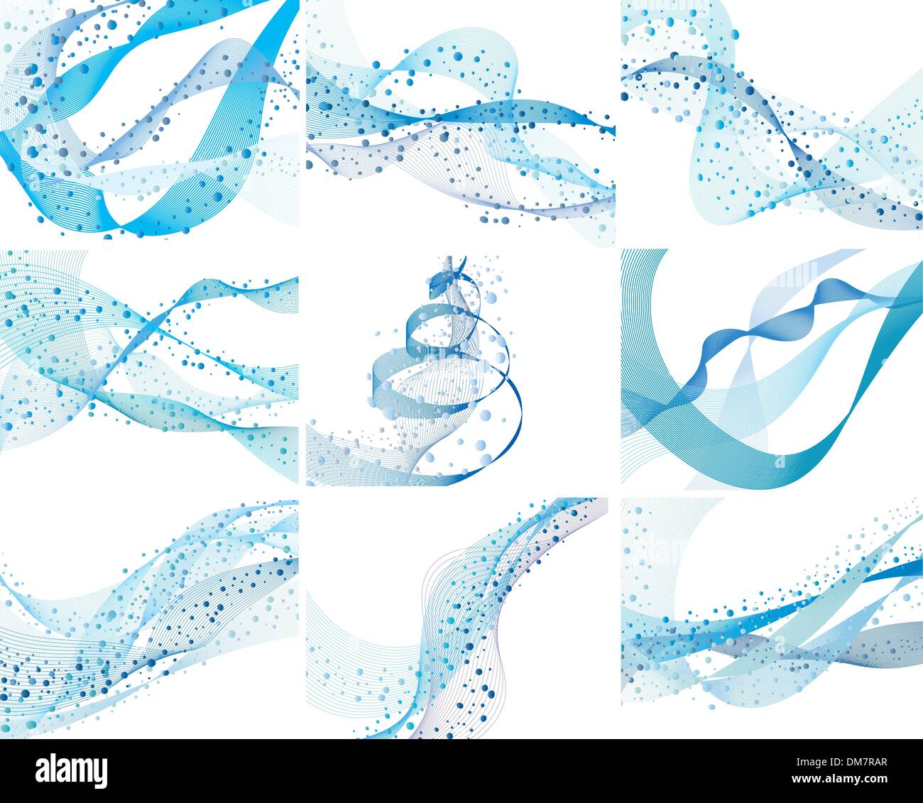 set of water background Stock Vector Image & Art - Alamy