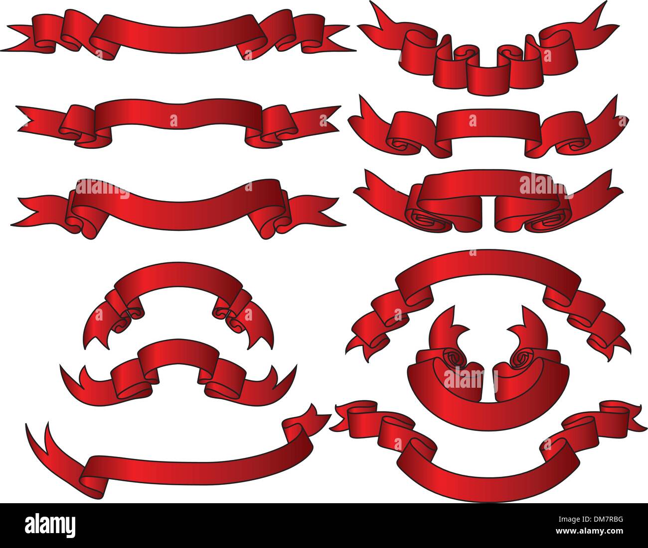 Birthday banner decorations Cut Out Stock Images & Pictures - Alamy