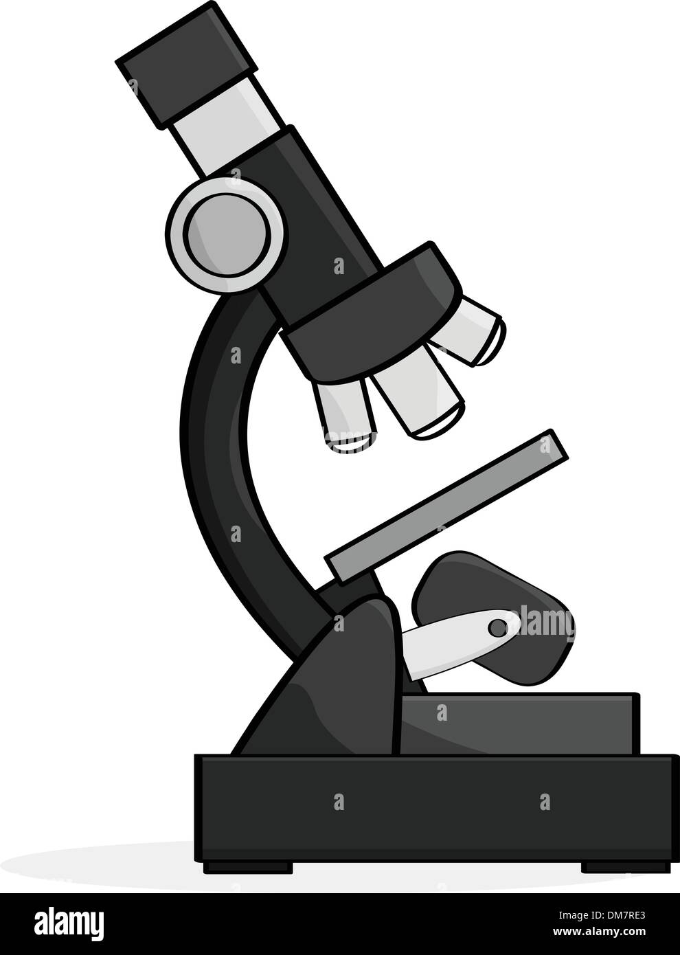 Microscope Stock Vector Images - Alamy