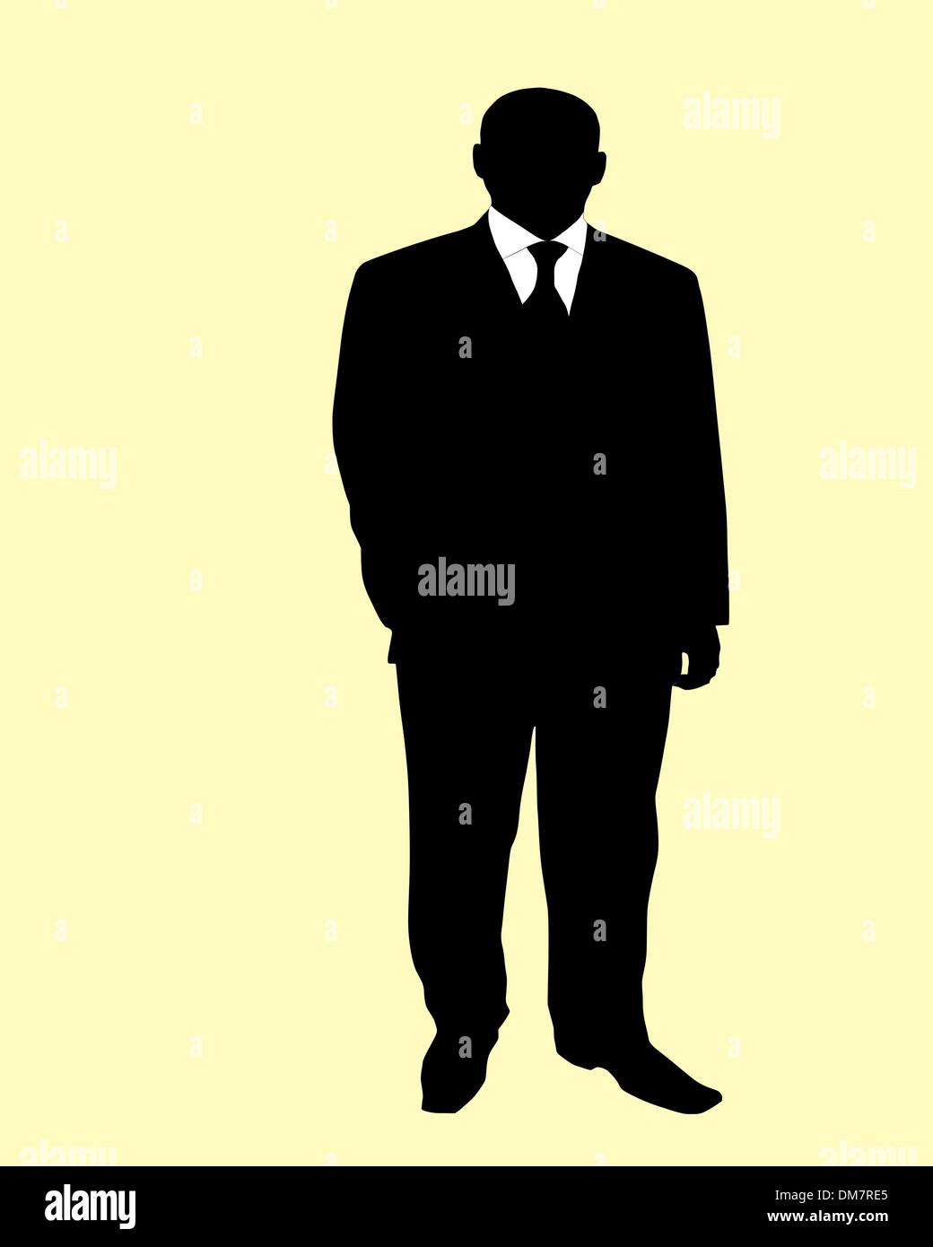 Black clad man Stock Vector Images - Alamy