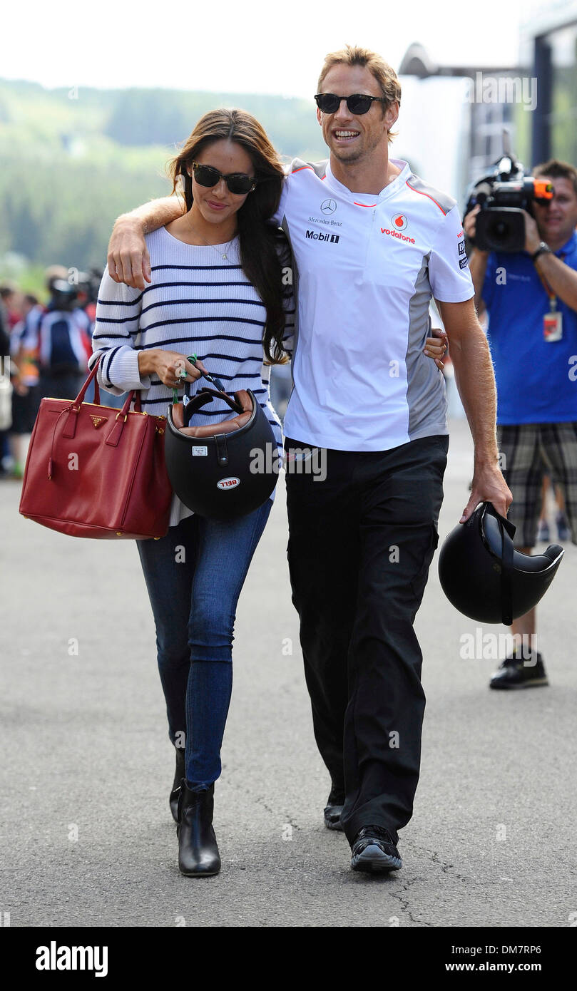 Girlfriend of jenson button hi-res stock photography and images - Alamy