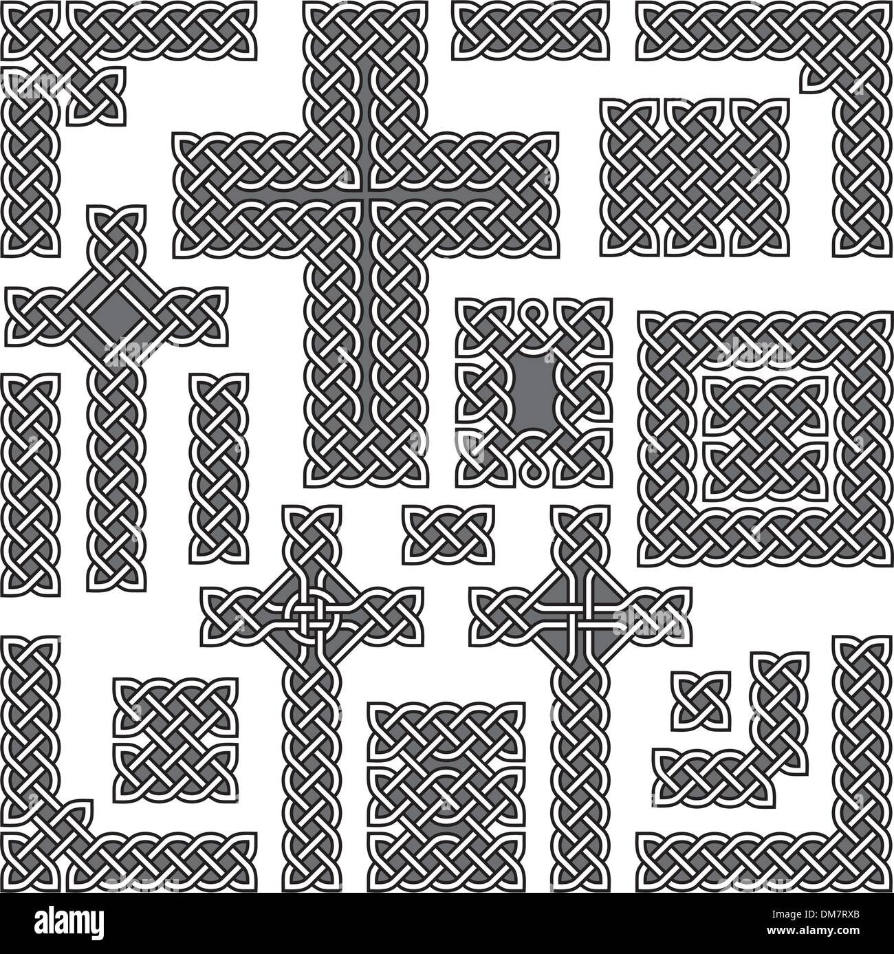 Celtic borders and crosses Stock Vector Image & Art - Alamy