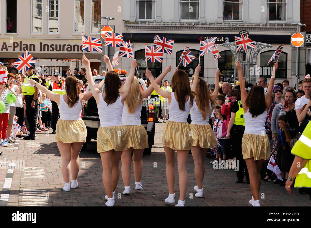 Cheer leaders hi-res stock photography and images - Alamy