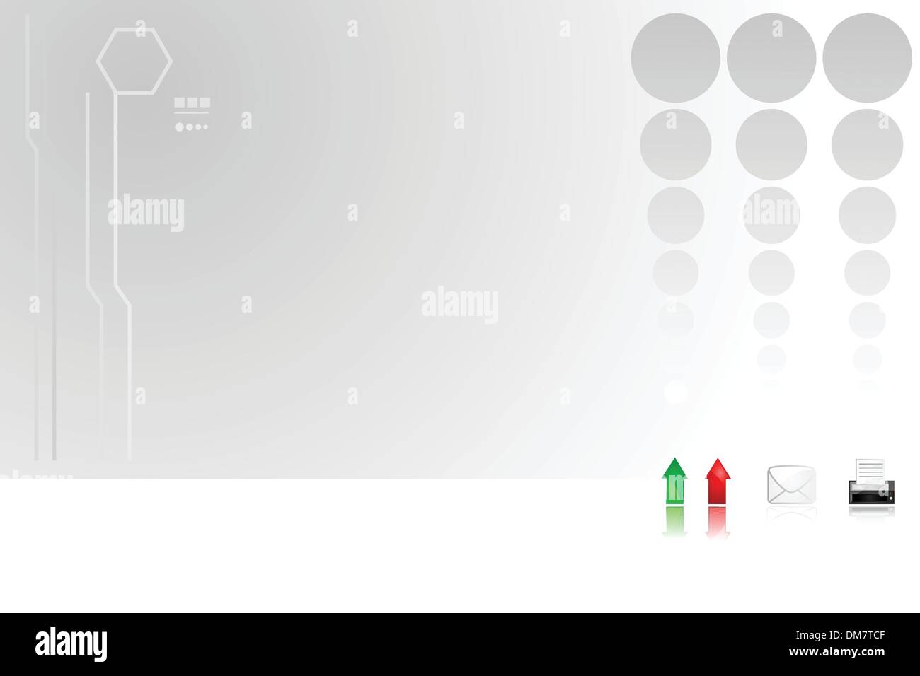 Modern communication grey Stock Vector Images - Alamy